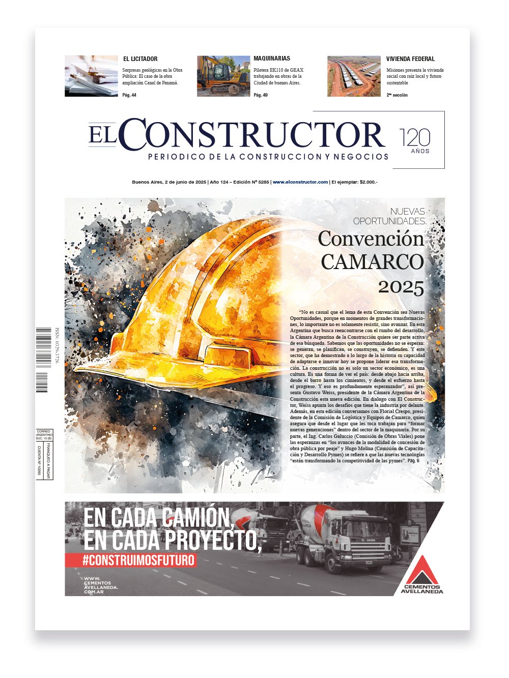 El Constructor 5285 | El Constructor - Periódico de la construcción y ...