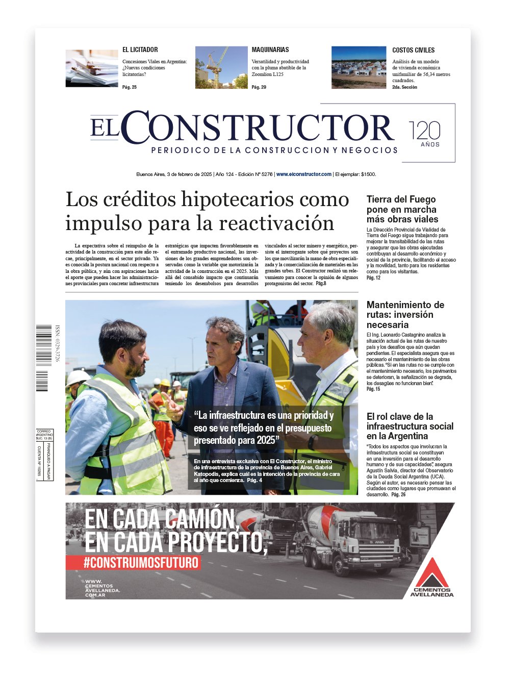 El Constructor 5276 | El Constructor - Periódico de la construcción y ...