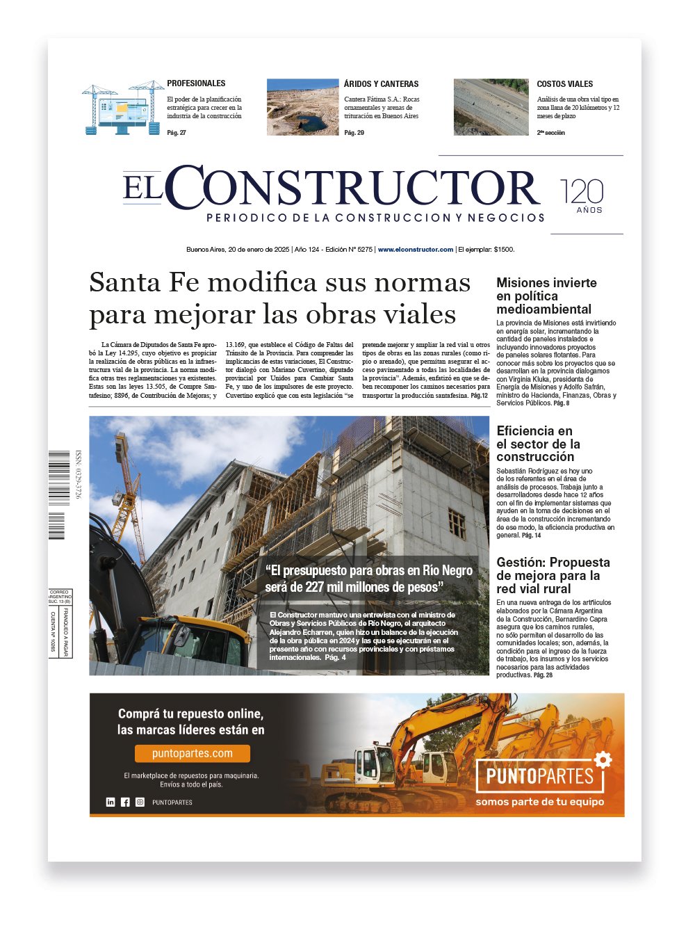 El Constructor 5275 | El Constructor - Periódico de la construcción y ...