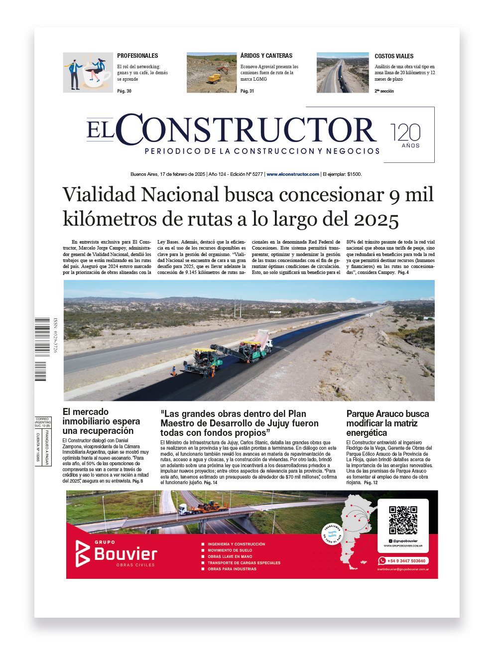 El Constructor 5277 | El Constructor - Periódico de la construcción y ...
